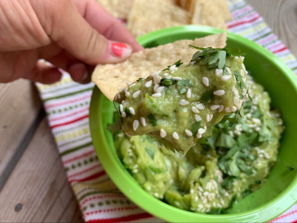 Asian Guacamole - The Tipsy Housewife