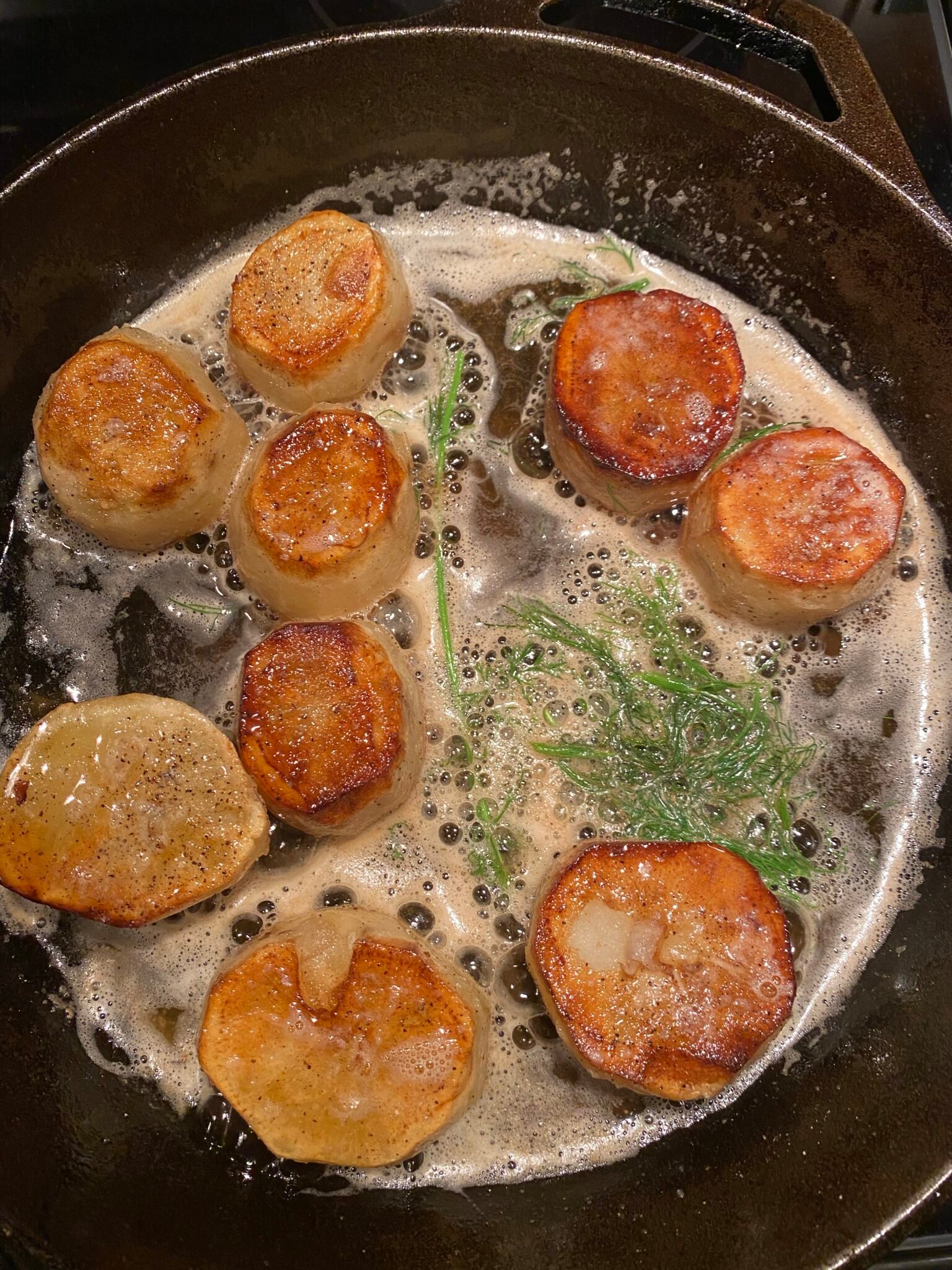 Pan Fried Fancy Potatoes - The Tipsy Housewife