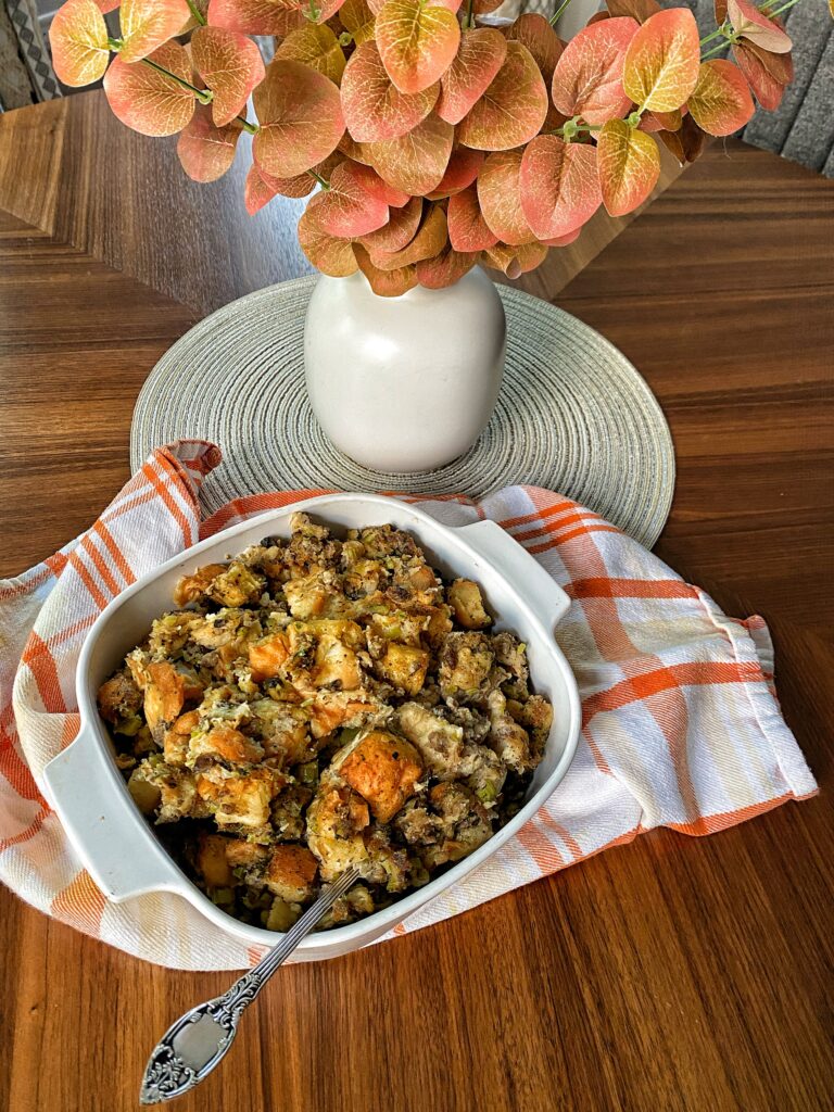 Classic Thanksgiving Stuffing - The Tipsy Housewife