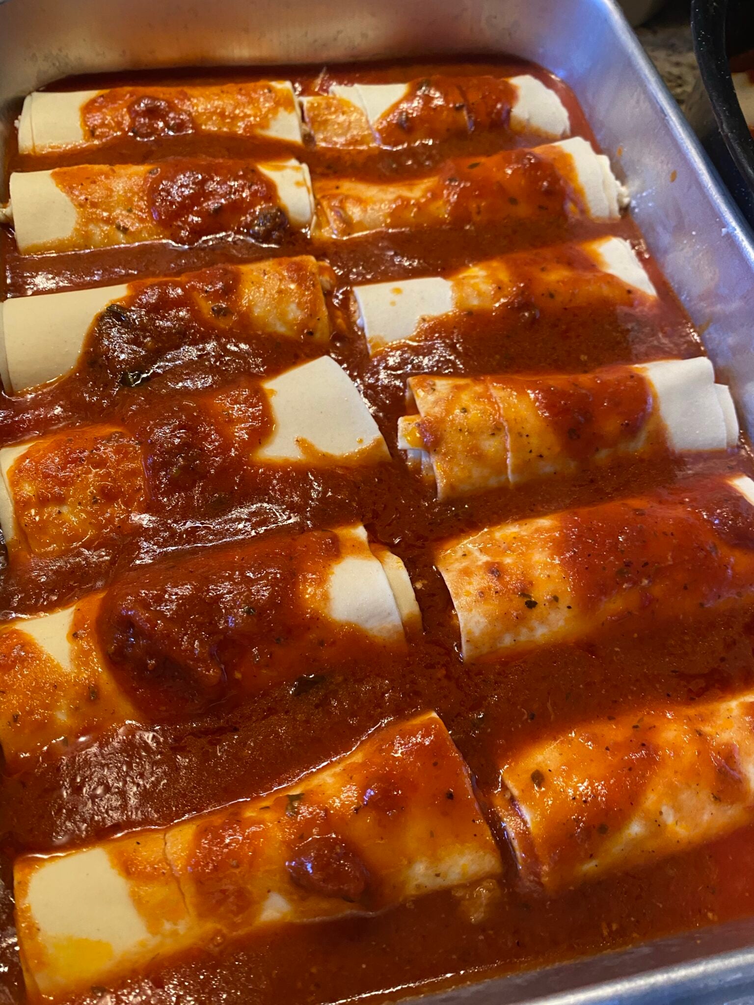 Easy Baked Manicotti - The Tipsy Housewife