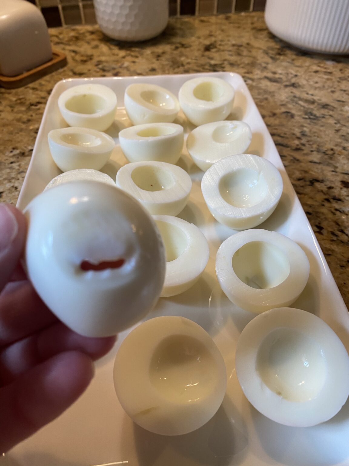 Simple Deviled Eggs - The Tipsy Housewife