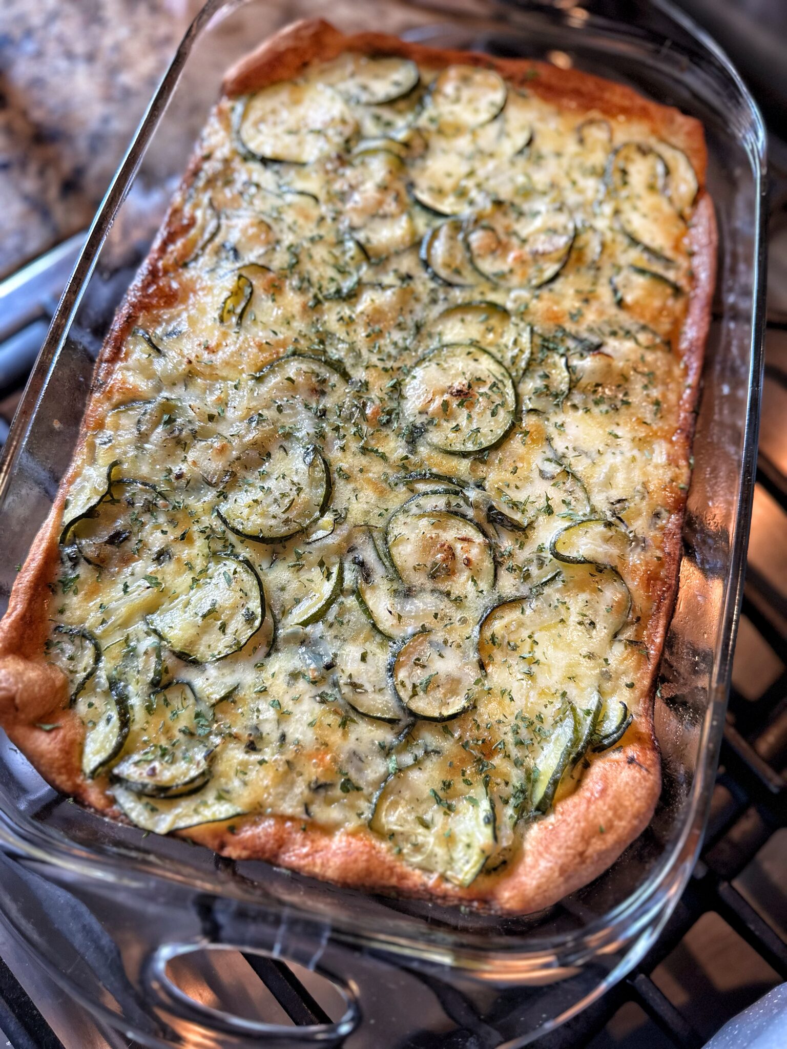 Easy Cheesy Zucchini Bake - The Tipsy Housewife