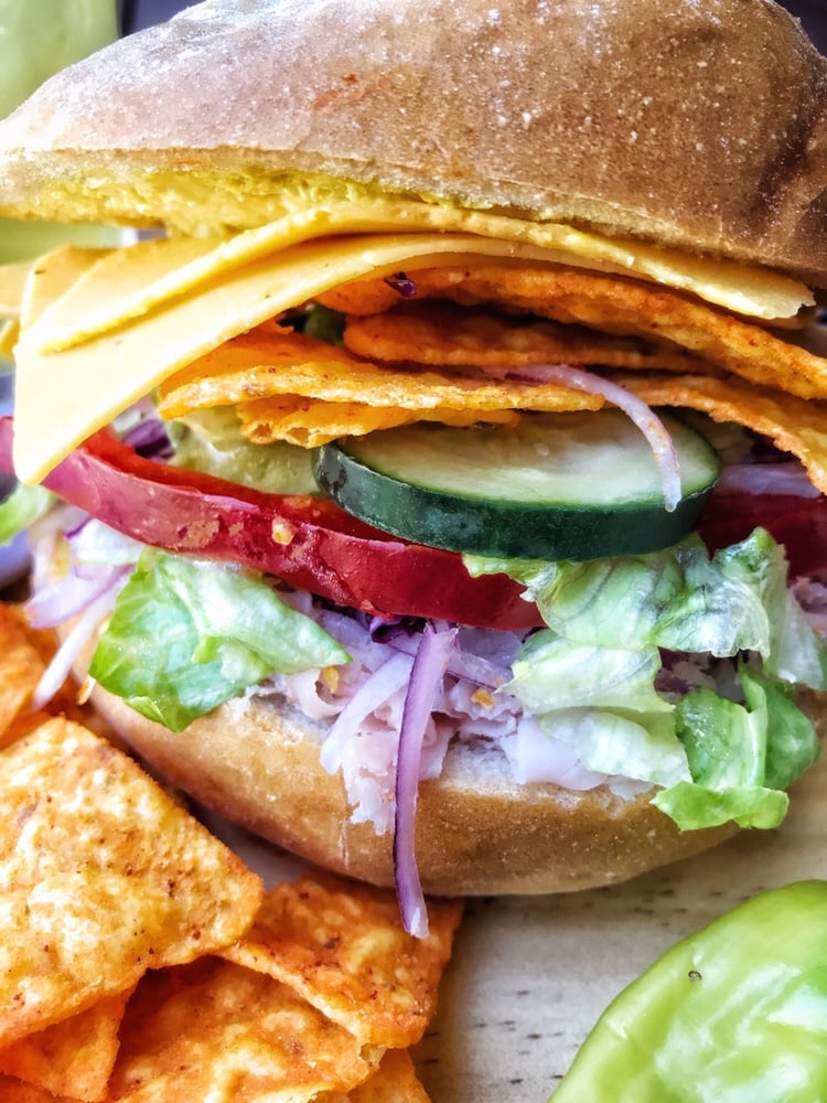 The Perfect Ham Sandwich - The Tipsy Housewife