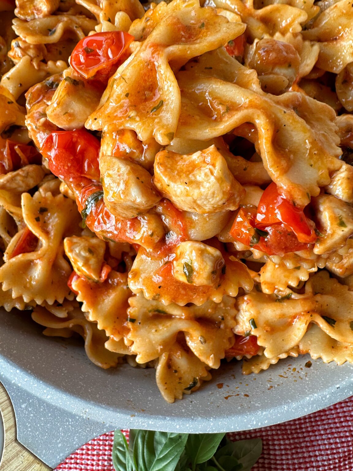Instant Pot Ravioli In A Tomato Parmesan Broth - The Tipsy Housewife