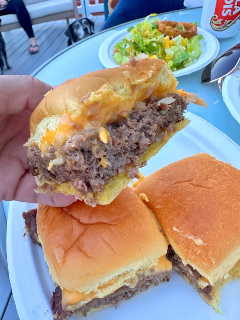 Homemade White Castle Sliders - The Tipsy Housewife