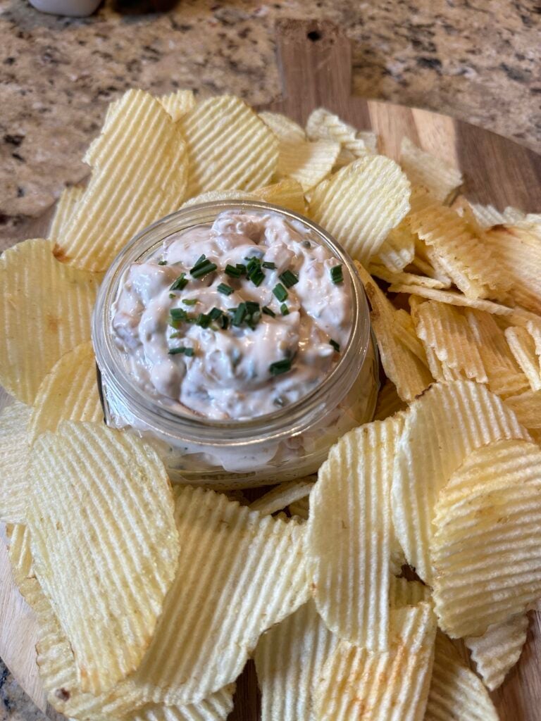 Really, Really Great Onion Dip - The Tipsy Housewife
