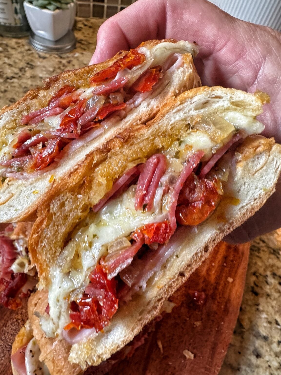 Baked Mini Italian Subs - The Tipsy Housewife