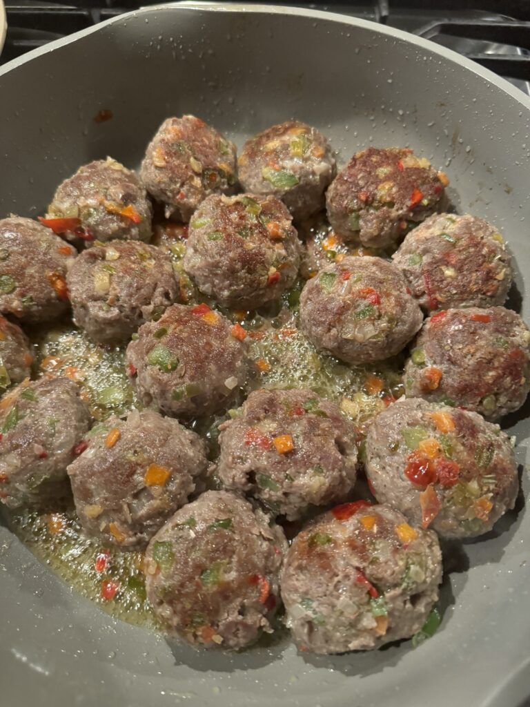 Italian Beef Meatballs - The Tipsy Housewife