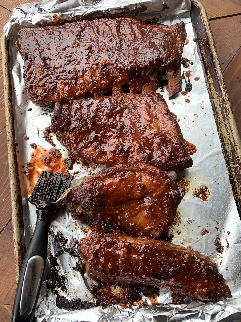 The Best Oven Baked Barbecue Ribs - The Tipsy Housewife