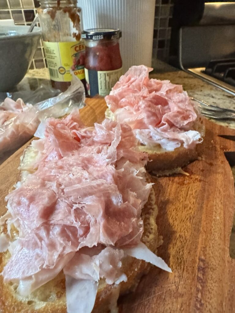 Open Faced Italian Subs - The Tipsy Housewife