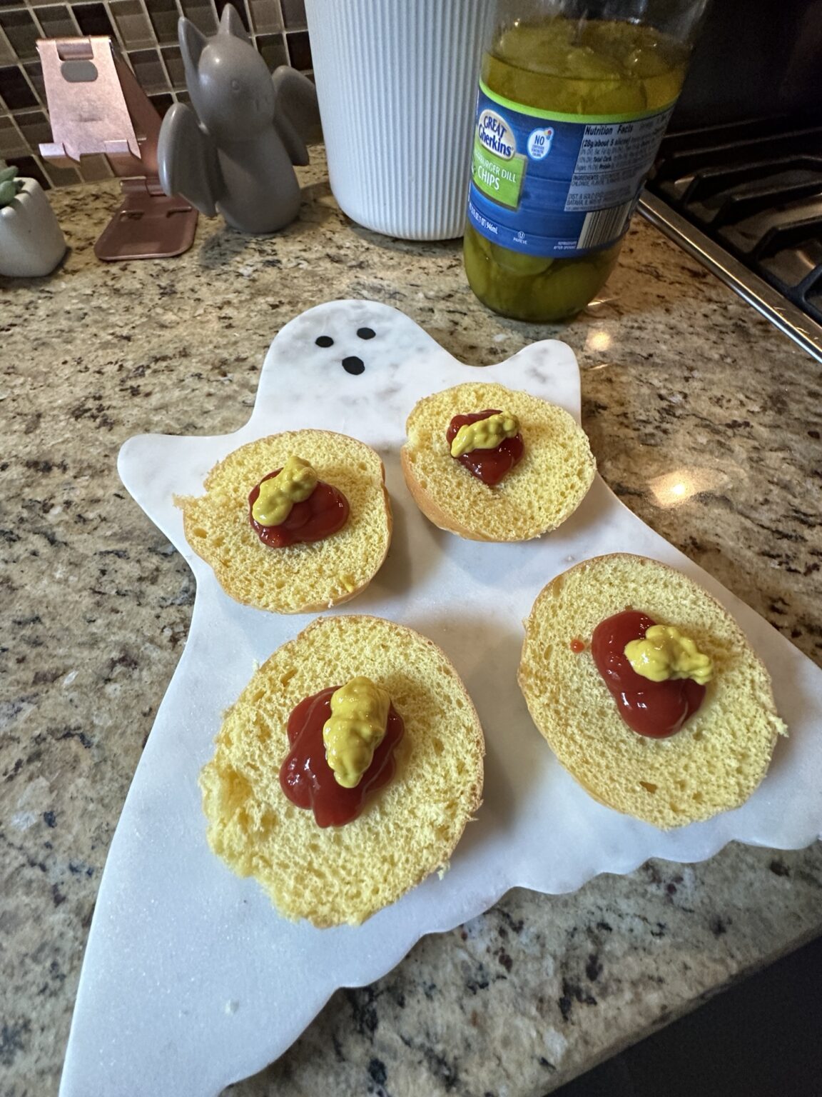 Halloween Onion Butter Burgers - The Tipsy Housewife