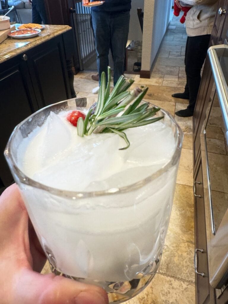 The Snow Day Cocktail - The Tipsy Housewife