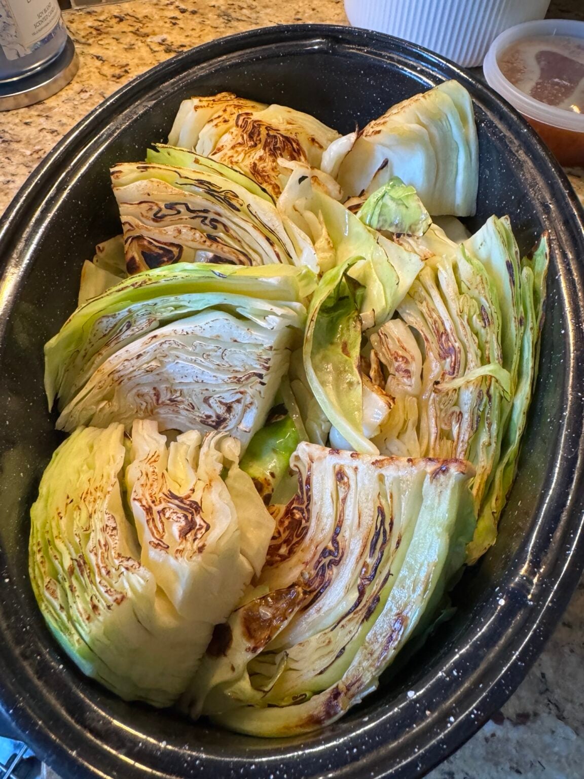 Melting Cabbage and Onions - The Tipsy Housewife