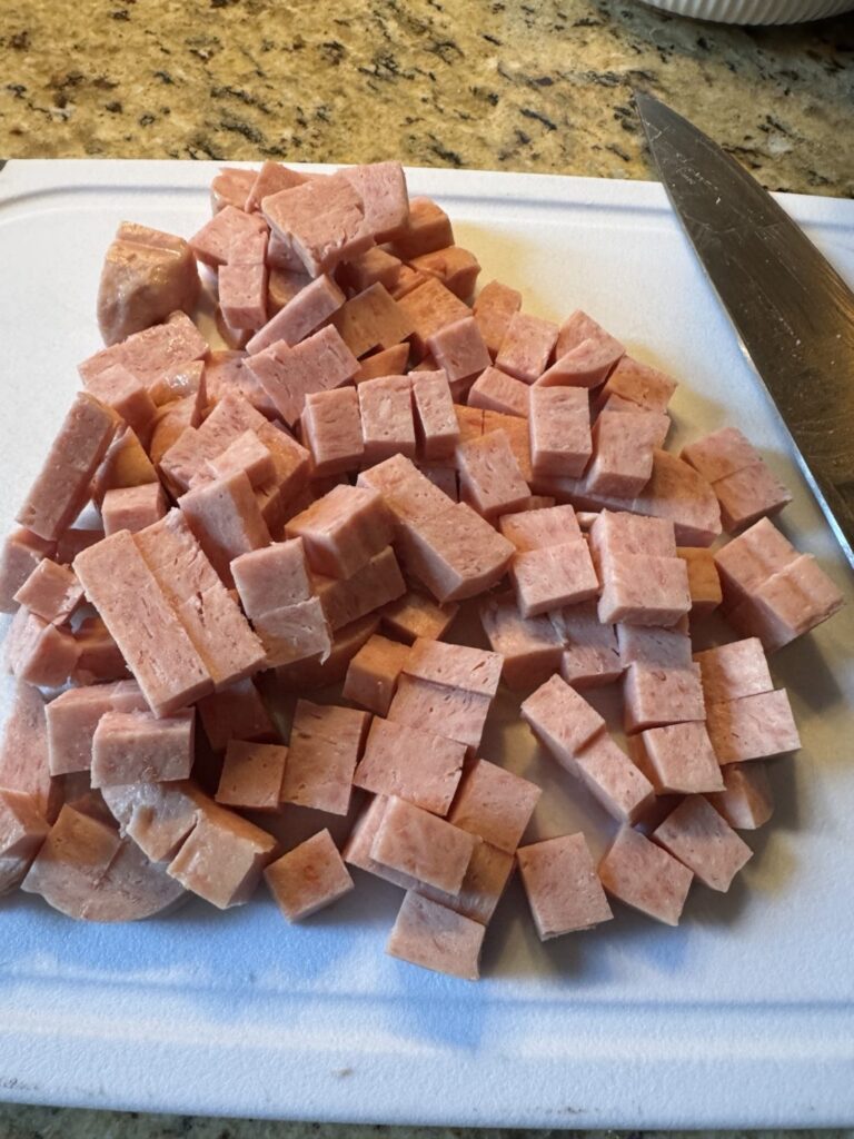 Spam Musubi Fried Rice - The Tipsy Housewife