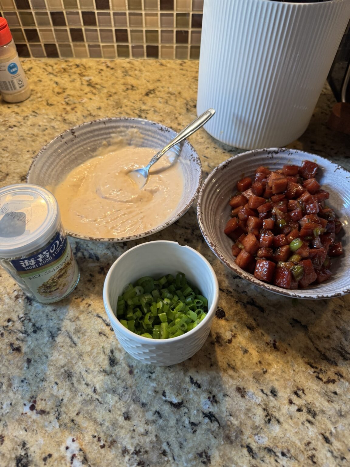 Spam Musubi Fried Rice - The Tipsy Housewife