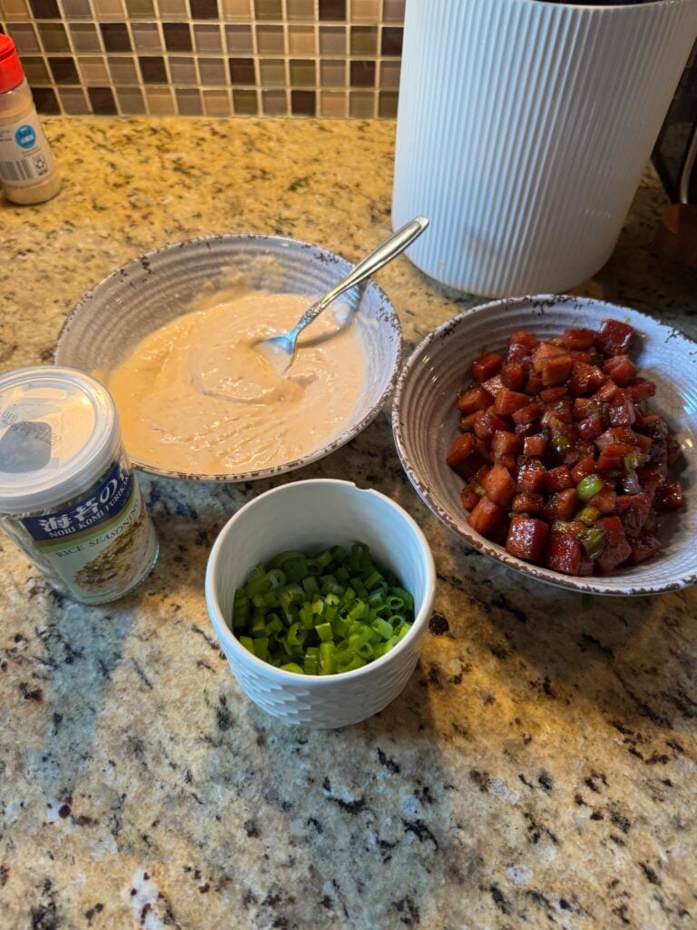 Spam Musubi Fried Rice - The Tipsy Housewife