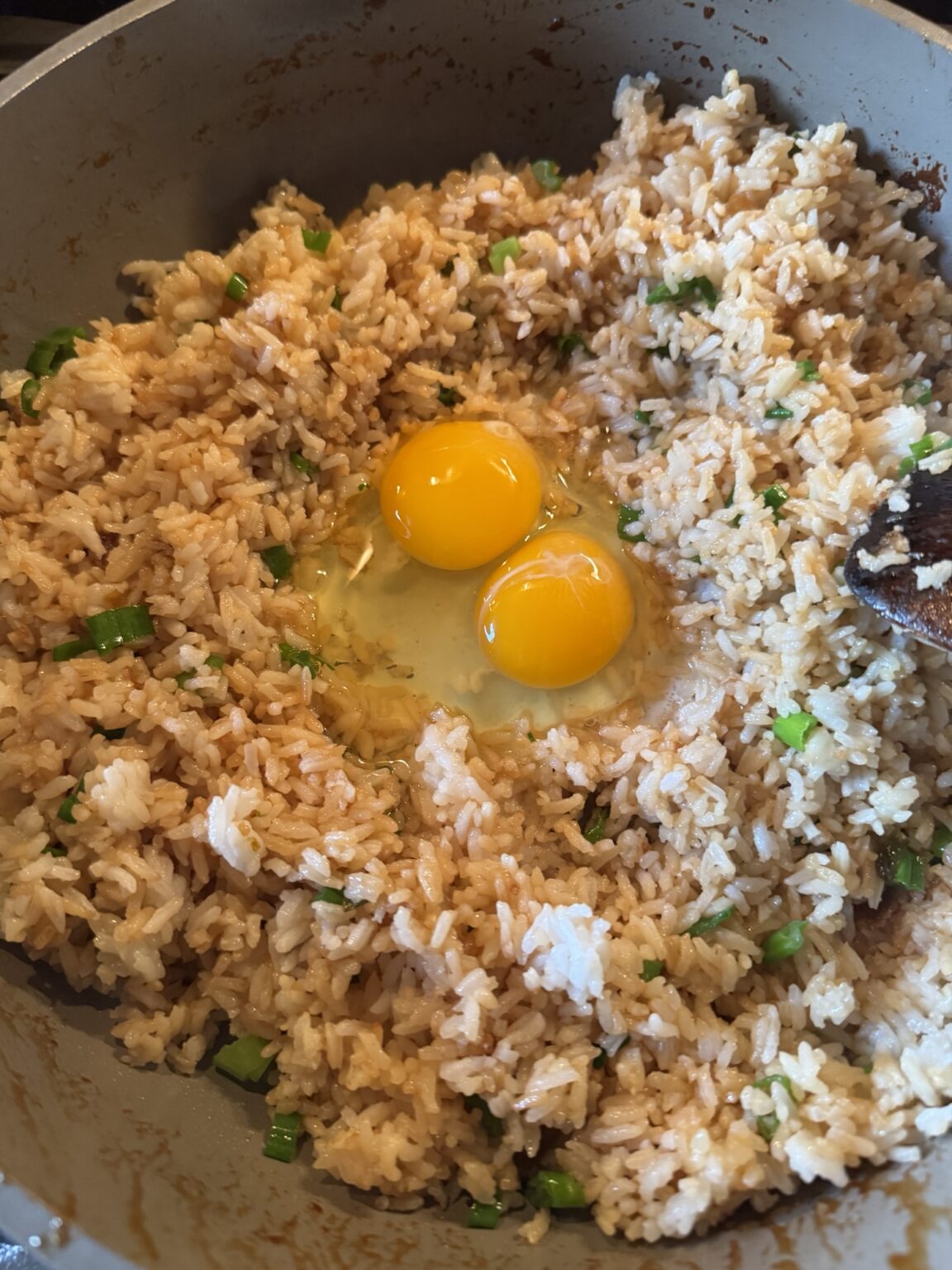 Spam Musubi Fried Rice - The Tipsy Housewife