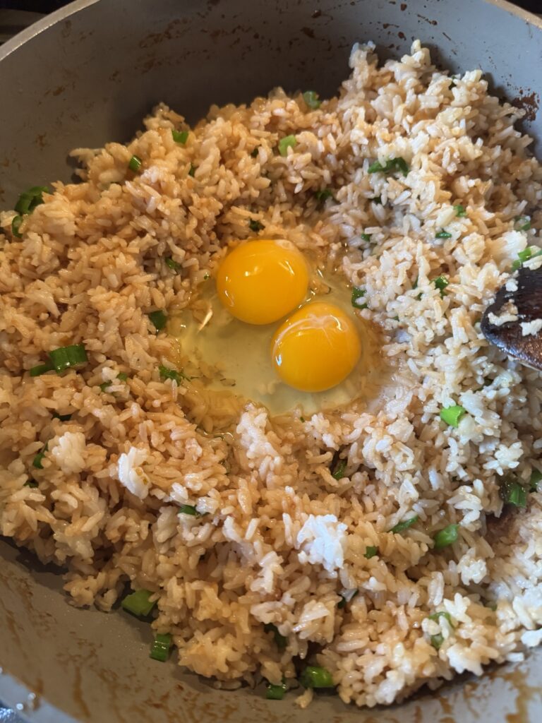 Spam Musubi Fried Rice - The Tipsy Housewife