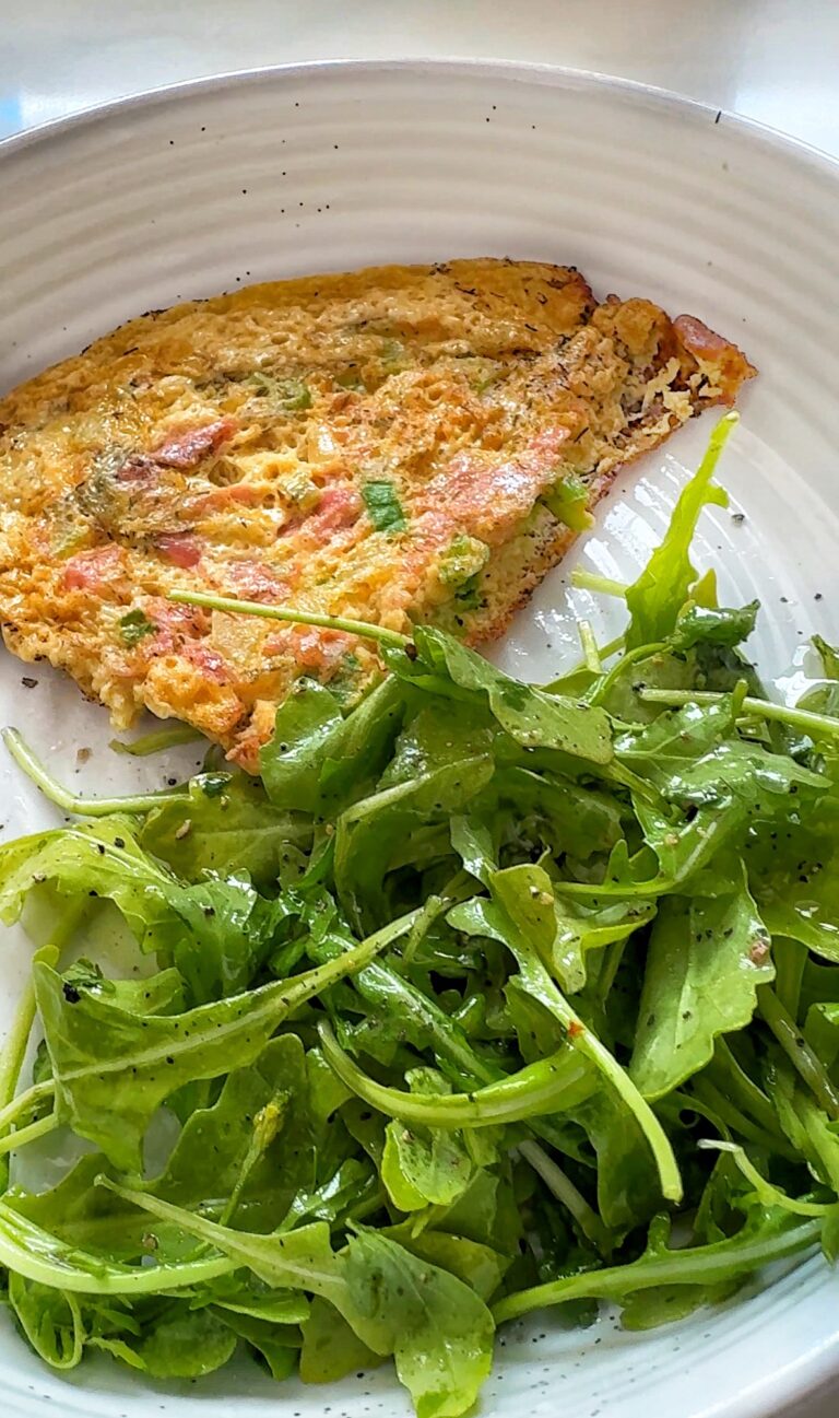 Chinese Omelette - The Tipsy Housewife