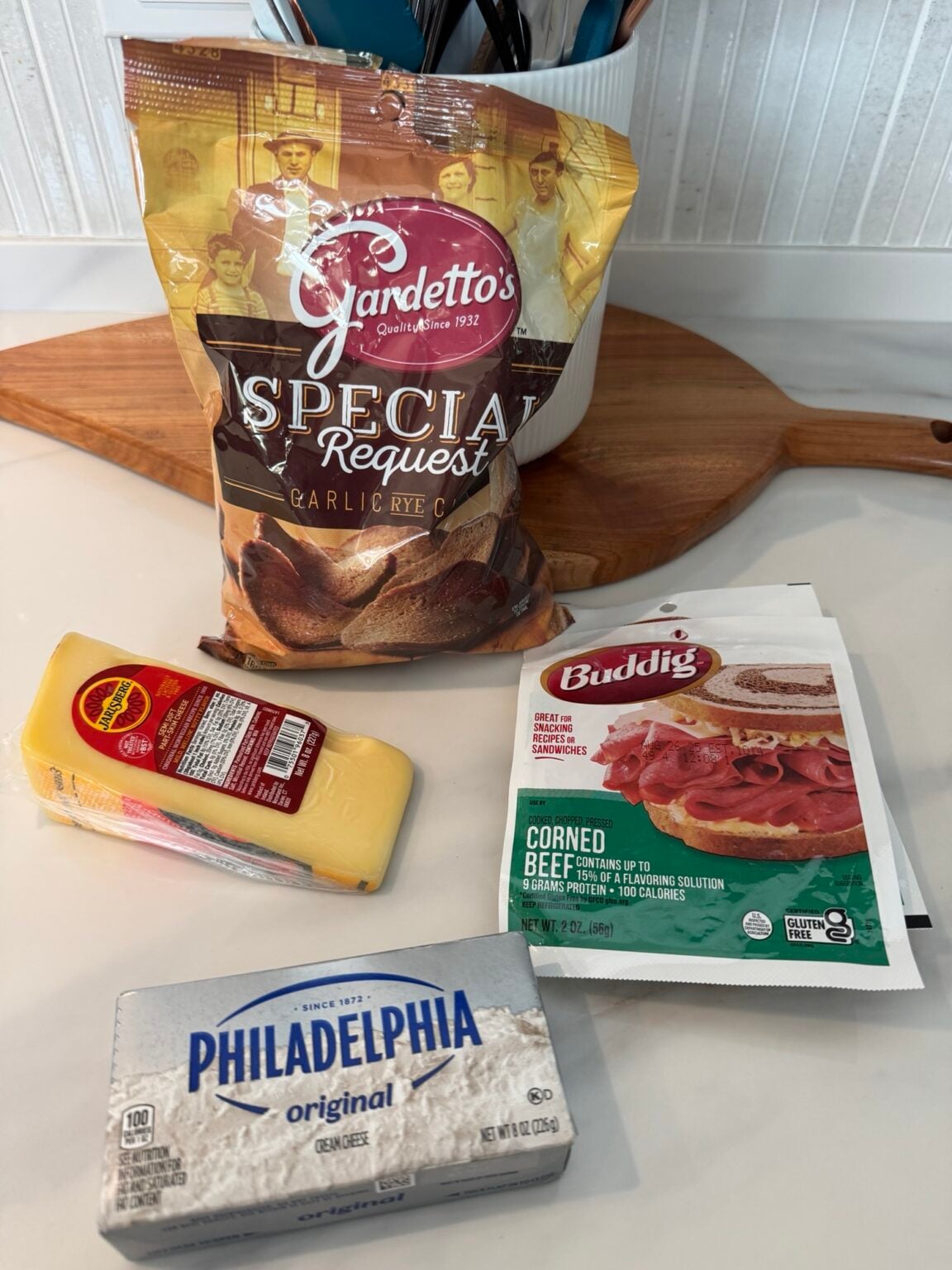 Jarlsberg Cheese and Corned Beef Spread - The Tipsy Housewife