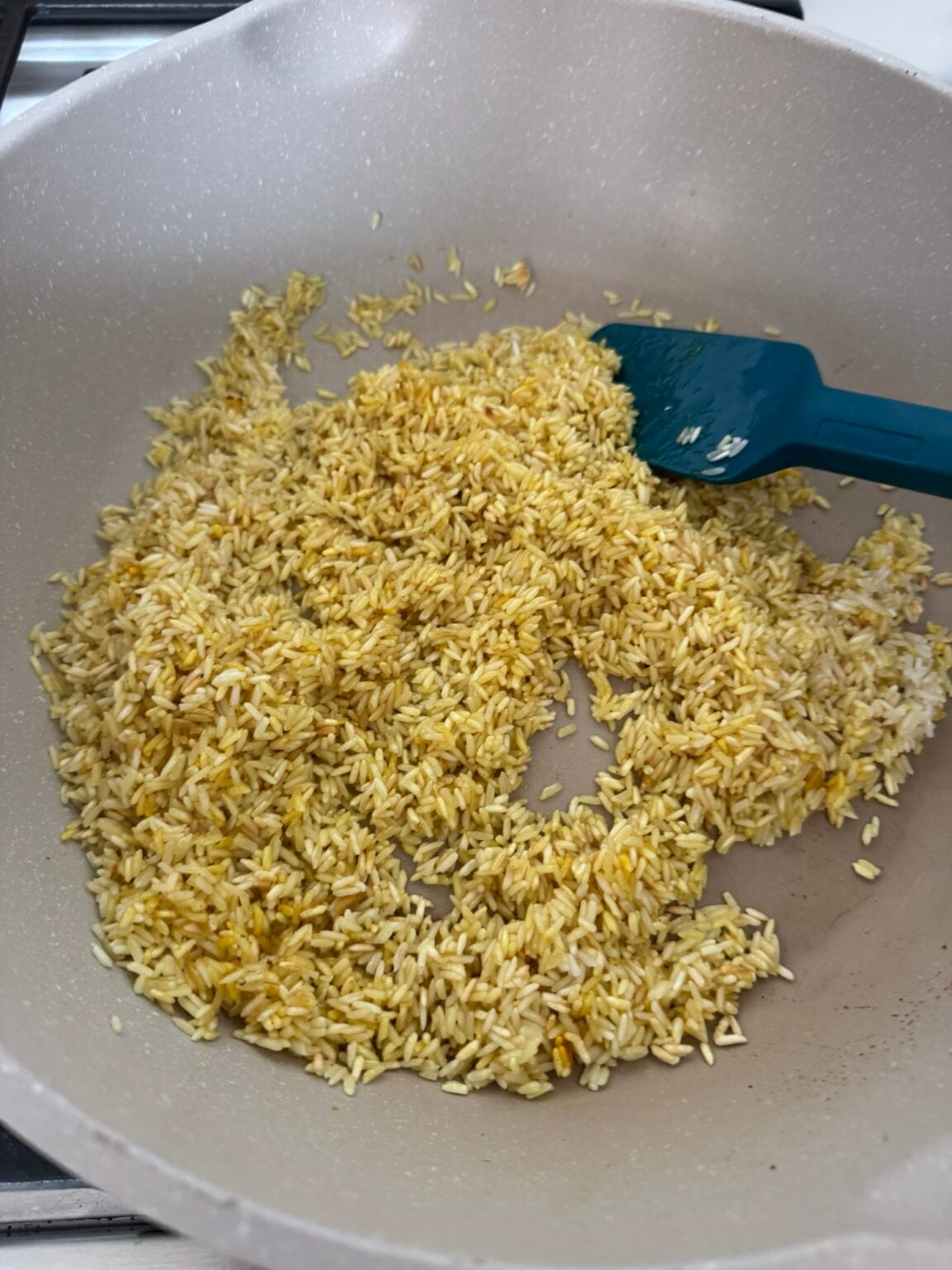 Golden Rice with Toasted Cashews - The Tipsy Housewife