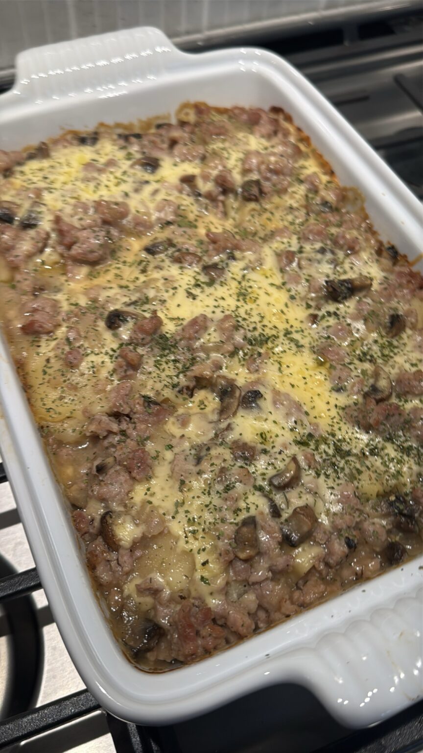 Pierogi Lasagna - The Tipsy Housewife