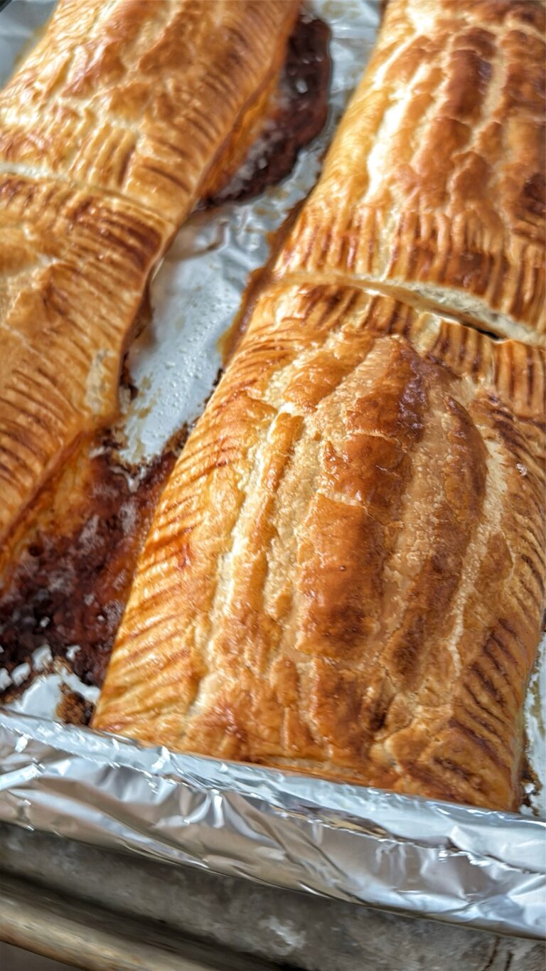 Cheesy Puff Pastry Hot Dog Boats - The Tipsy Housewife