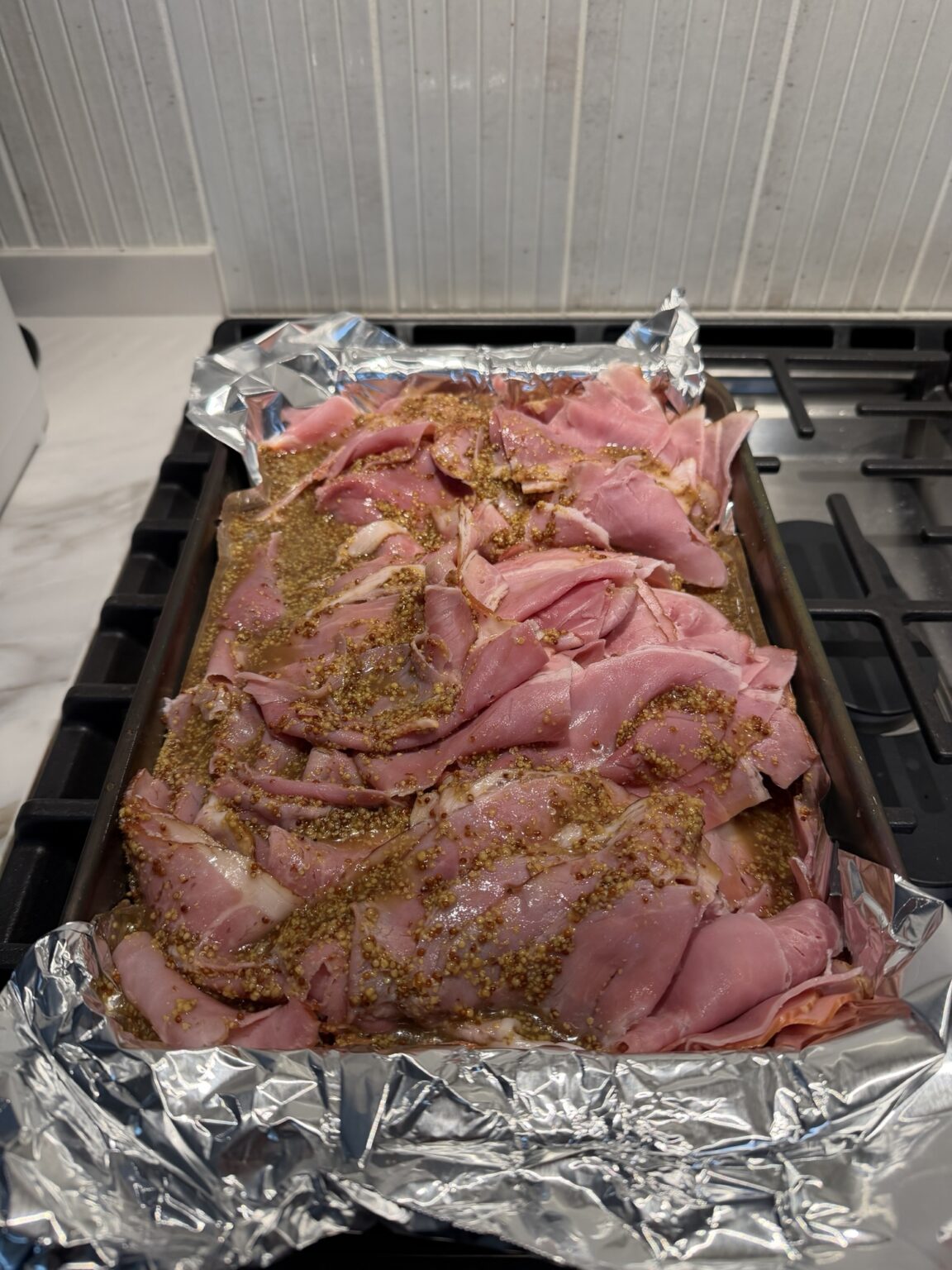 Shaved Ham With Coca-Cola Sauce - The Tipsy Housewife